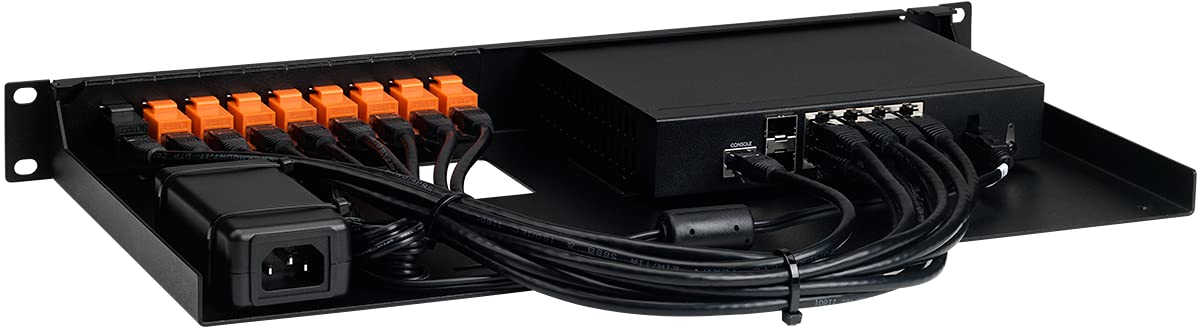 SonicWall TZ370 TotalSecure 1YR Essential Edition + Rackmount.IT Rackmount Kit RM-SW-T10 (02-SSC-6817 + RM-SW-T10)