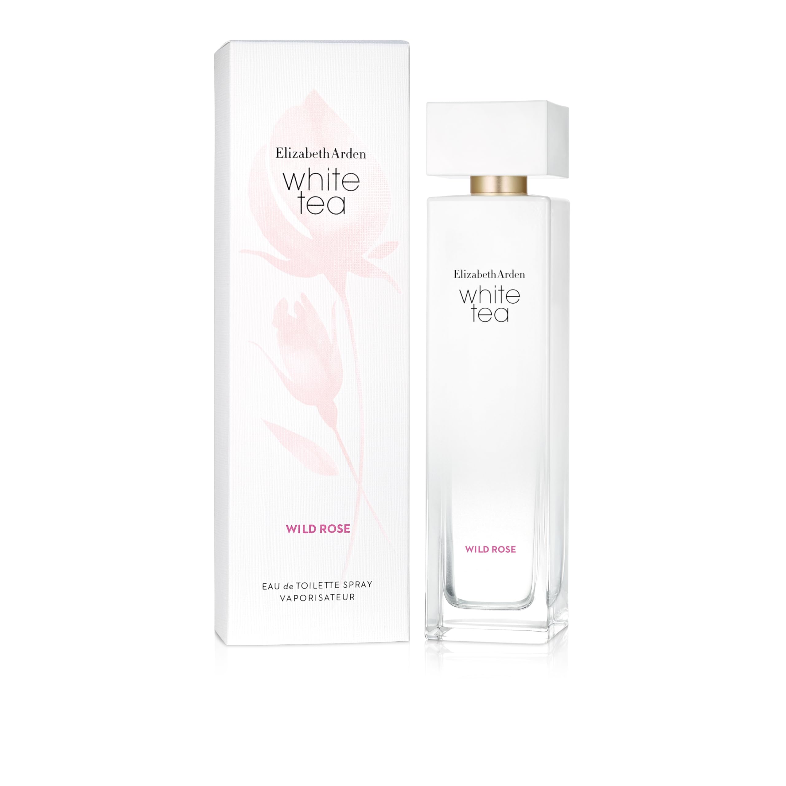Elizabeth Arden White Tea, Women's Perfume, Eau de Toilette Spray, Wild Rose, 3.3 Fl Oz
