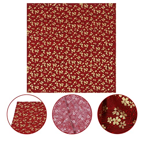 Amosfun 1PC Box Japanese wrapping cloth Gift- Wrapping Cloth reusable lunch bag square handkerchief gift wrapping cloth Decorative Wrapping Cloth lunch handbag scrapbook cotton convenient