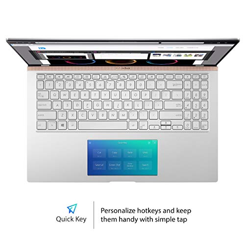 ASUS ZenBook 15 Ultra-Slim Laptop 15.6β FHD NanoEdge Bezel, Intel Core i7-10510U, 16GB RAM, 512GB PCIe SSD, GeForce GTX 1650, Innovative ScreenPad 2.0, Windows 10 Pro, UX534FTC-AS77, Grey