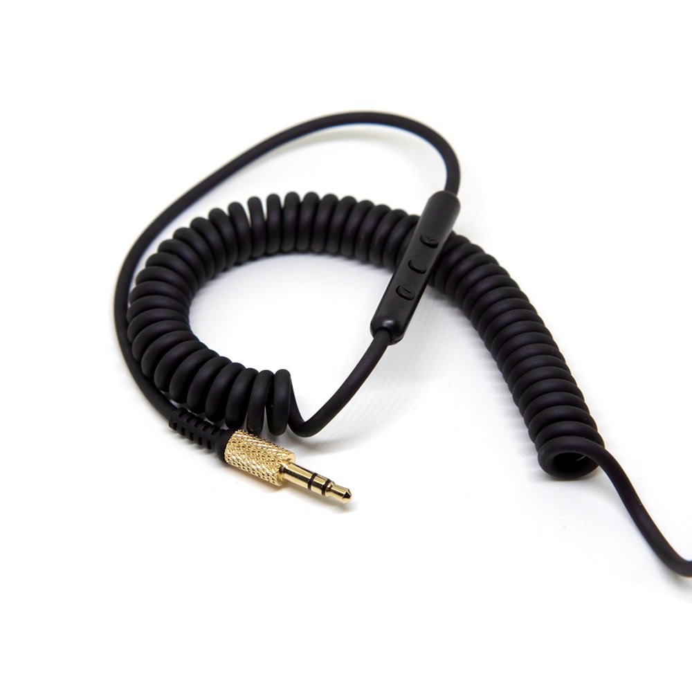 FAAEAL Replacement Audio Cable for Marshall Major II 2 Monitor Headphone Cord with Remote Microphone Volume Control for iPhone Samsung