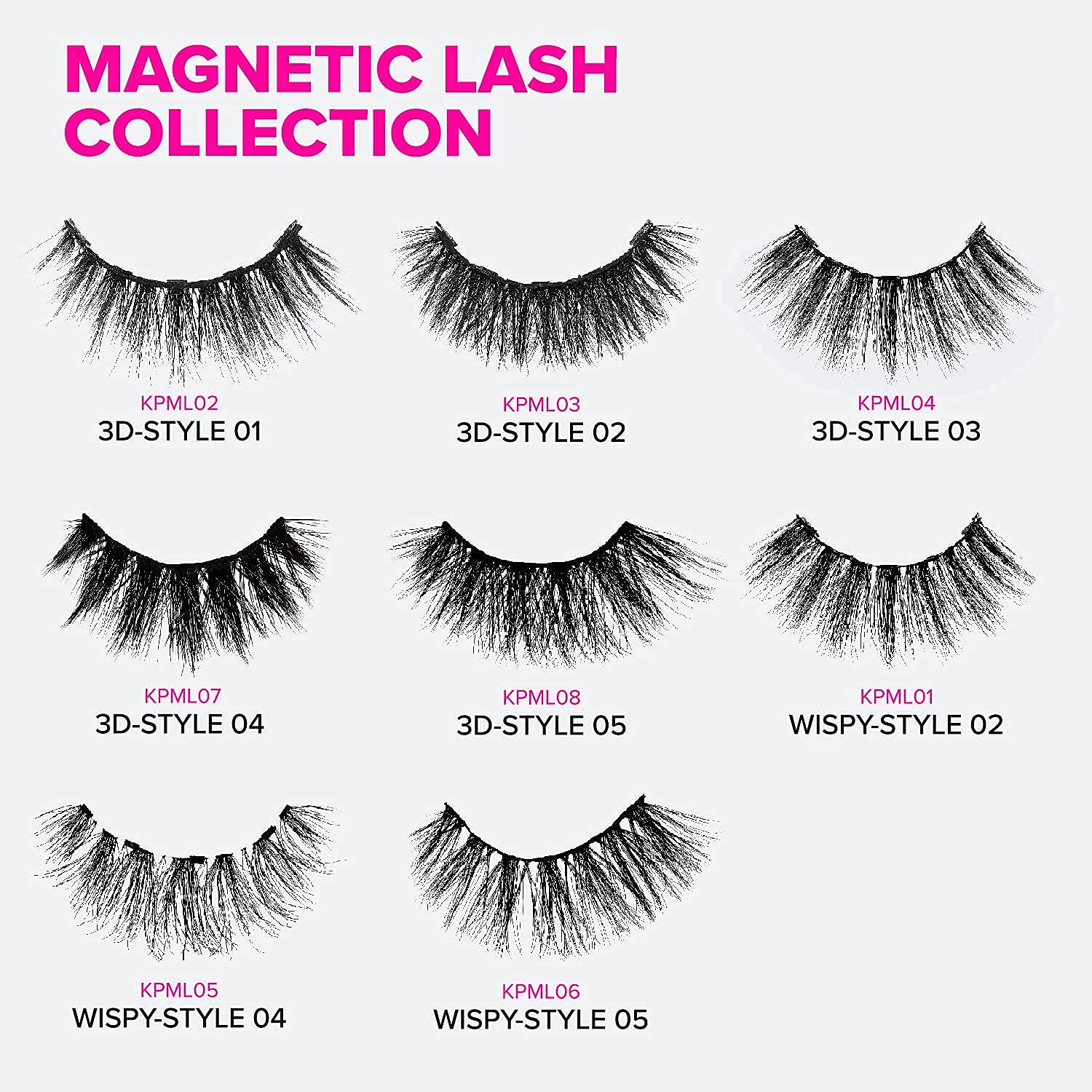 i•ENVY Magnetic Eyelashes Double Strength Reusable Lashes