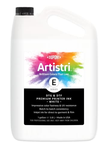 Artistri® - E Series DTG & DTF Ink - White - 1 Gallon