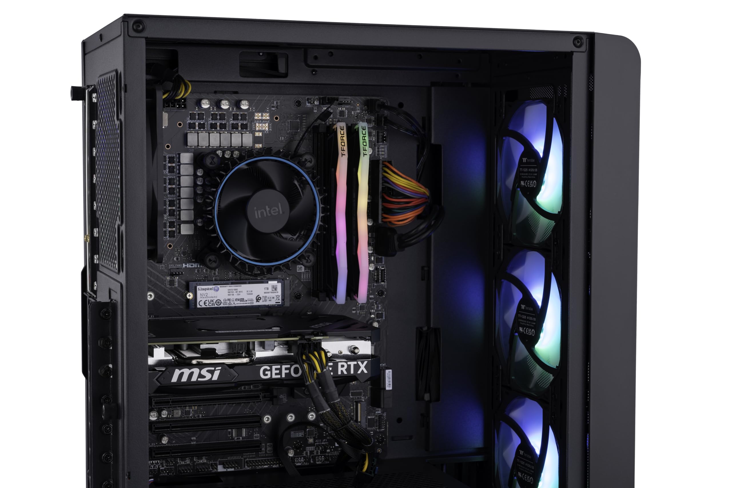 ABS Tempest Aqua High Performance Gaming PC β Windows 11 Home - Intel i9 13900KF - GeForce RTX 4090 β DLSS 3 - AI-Powered Performance - 32GB DDR5 5600MHz - 2TB M.2 NVMe SSD β TA13900KF4090