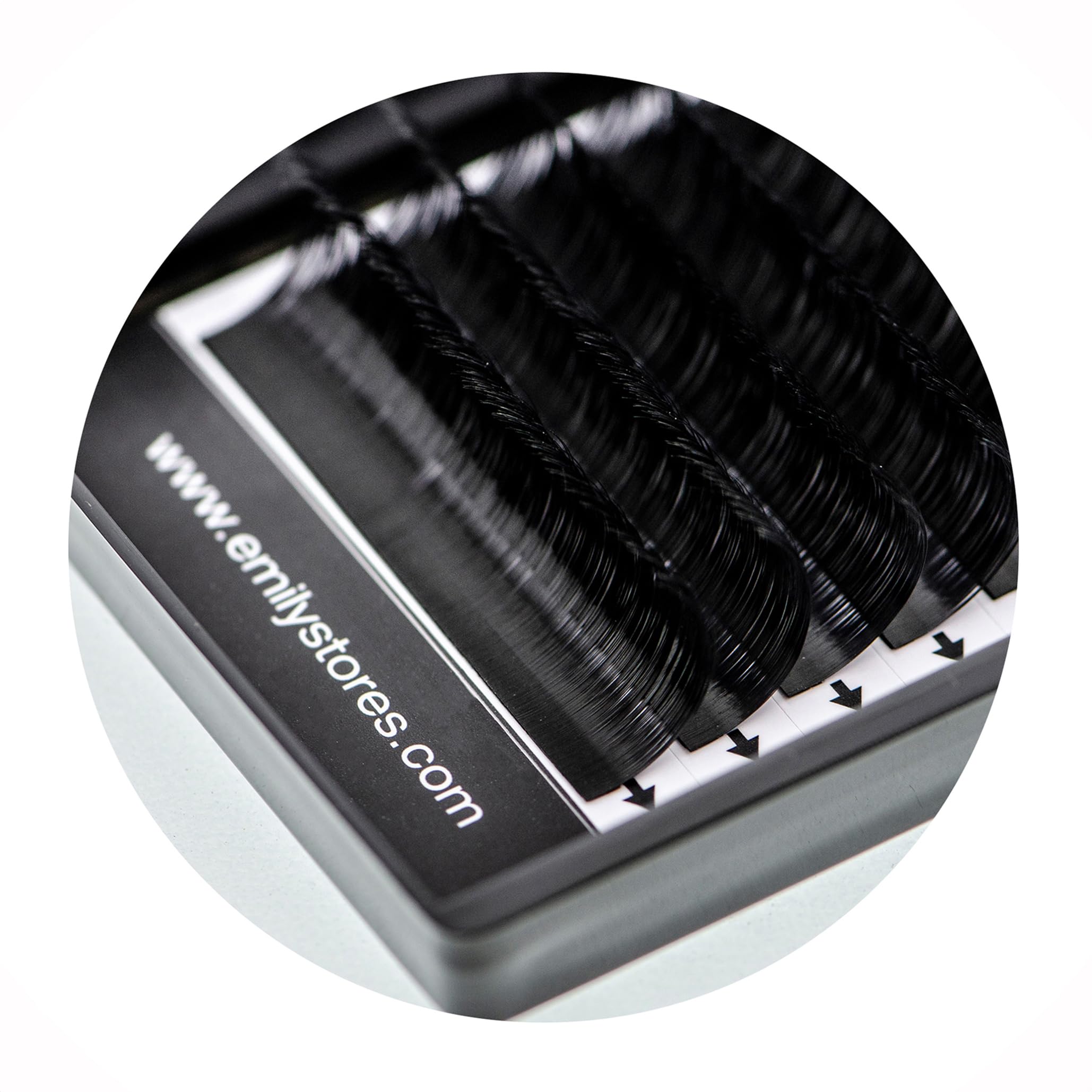 EMILYSTORES Lash Extensions 0.05mm Thickness J Curl 8-14mmLength Mixed Sizes Light-weight Volume Eyelashes For Eyelash Extensions(0.05,J,Mixed 8-14mm)