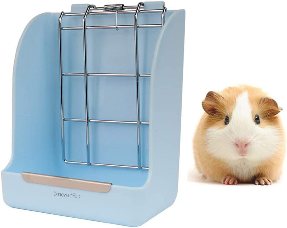 Rabbit Feeder Bunny Guinea Pig Hay Feeder Bag, Hay Guinea Pig Hay Feeder, Rabbit Feeder Fabric Bag Chinchilla Plastic Food Bowl Feeder