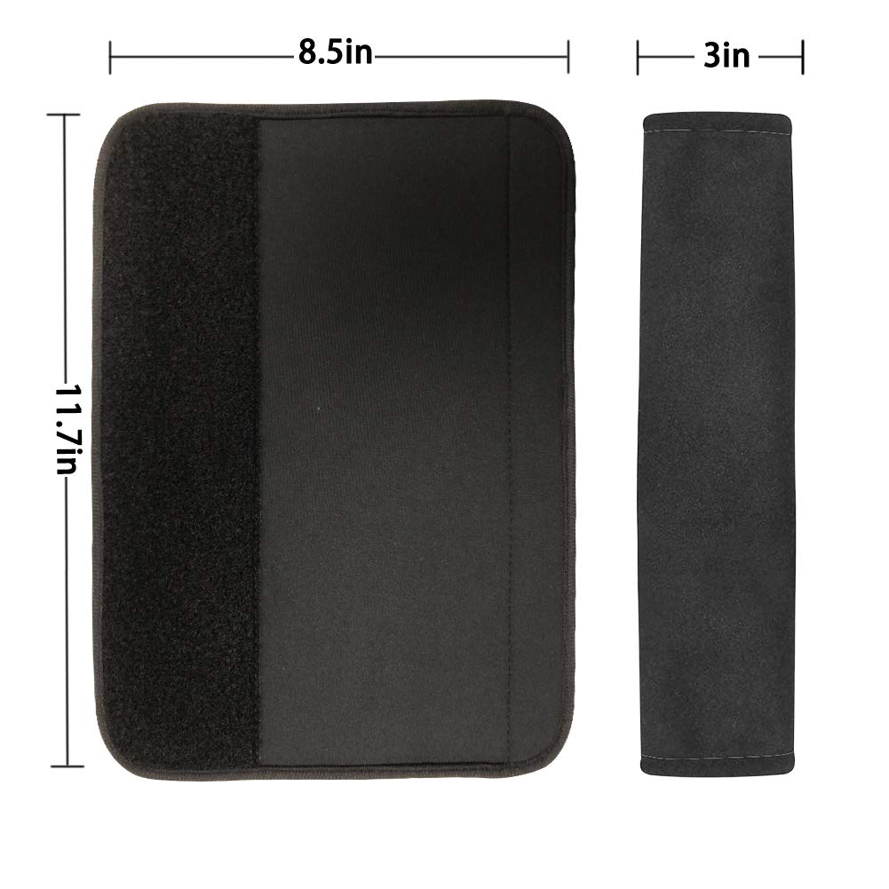 Xhuibop Galaxy Bat Car Seat Belt Covers for Adults 2 Piece Shoulder Pads Strap Covers for Women SUV Accessories Interior Decor Easy Install