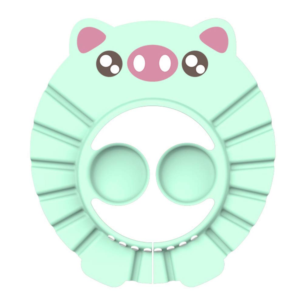 2pcs Toddler Shower Cap Baby Bath Cap Infant Bathing Cap Silicone Shower Cap Infants Shampoo Caps Safety Shower Cap Kids Shower Cap Baby Shampoo Shield Invitation Take a Bath Child