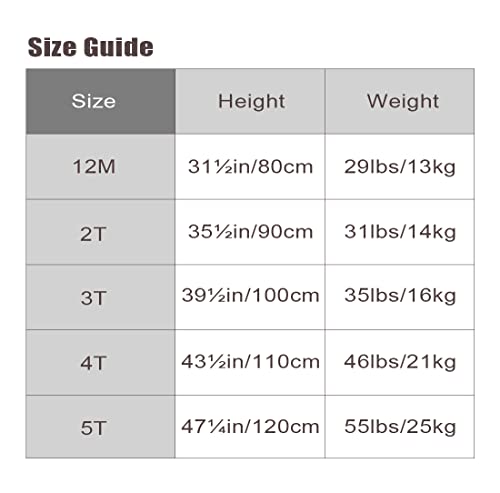 Enfants Chéris Baby Boys Potty Training Pants Cotton Interlining Underwear Toddler 3-Pack, 5T