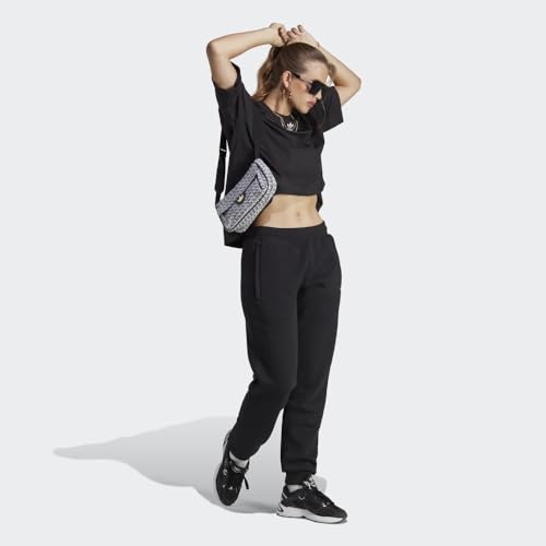 adidas Originals Women's Adicolor Essentials T-Shirt, Black, 4X