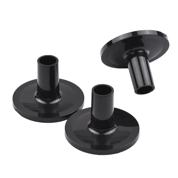 23PCS Cymbal Replacement Accessories, Cymbal Stand Felts, Drum Cymbal Felt Pads Include Wing Nuts, Felt Cymbal Sleeves with Base Wing Nuts, Washer, Sleeves and Base Wing Nuts Replacement (Black)
