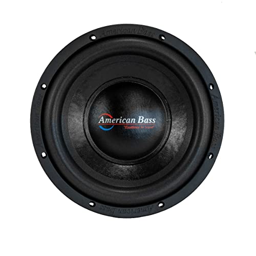 American Bass Usa XO 1044 600 Watt Max Dual 4Ohm 10 Inch Subwoofer, Black
