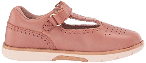 Stride Rite Girls SRT Nell Mary Jane Flat, Sierra, 7 Toddler
