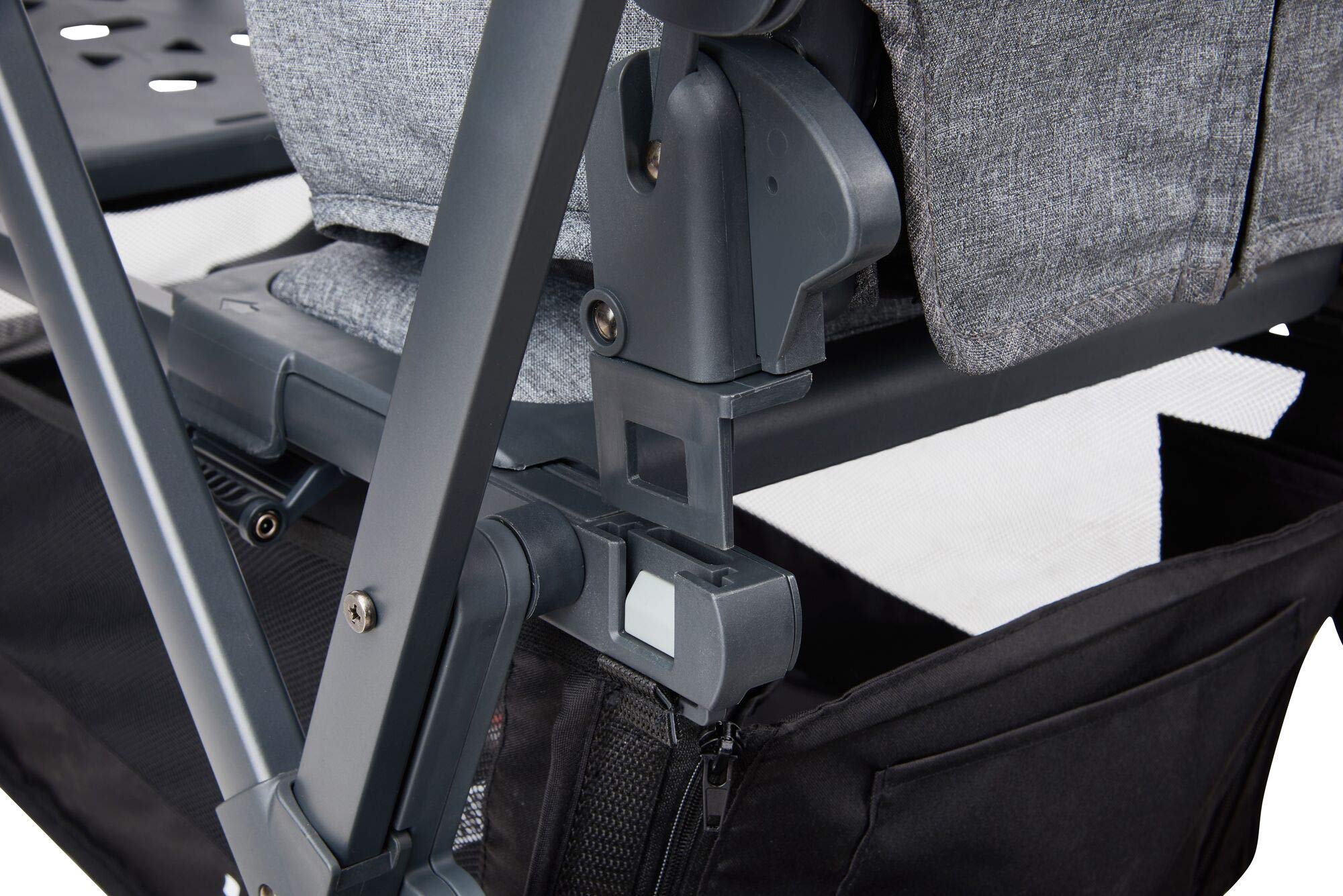JOOVY Caboose S Rear Seat - Grey Melange