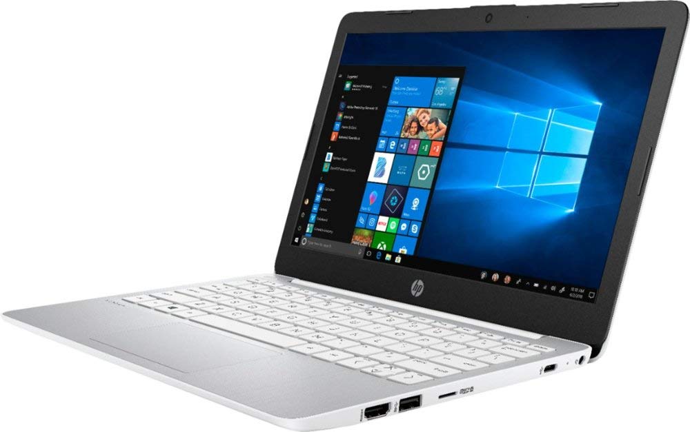 HP Newest 11.6inch Stream Laptop, Intel Atom Processor Up to 2.0 GHz, 4GB DDR3 RAM, 32GB SSD, Intel HD Graphics, WiFi, Bluetooth, HDMI, Win10 Home (Renewed)