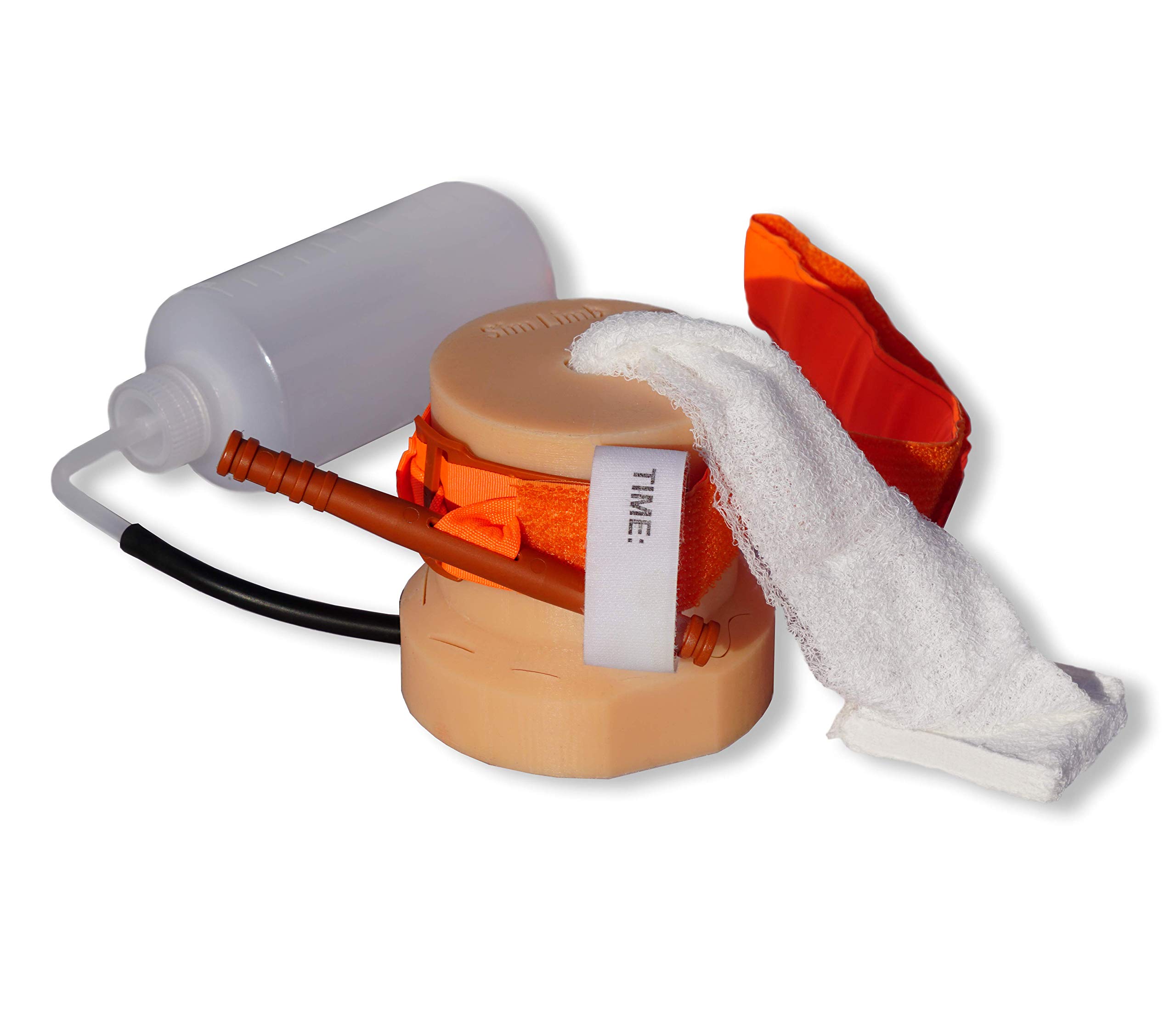 Sim Limb Wound Packing Simulation Trainer: Wound Packing & Bleed Control Tourniquet Training Kit
