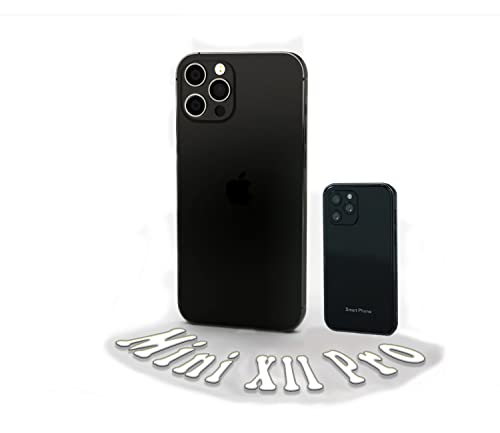 iLight Mini Smartphone 12 Pro - The World's Smallest 12 Pro Android Mobile 4G LTE Phone, Super Small 3" HD Touch Screen Global Unlocked Great for Kids 3GB RAM / 32GB ROM Tiny iPhone 12 Pro Look Alike