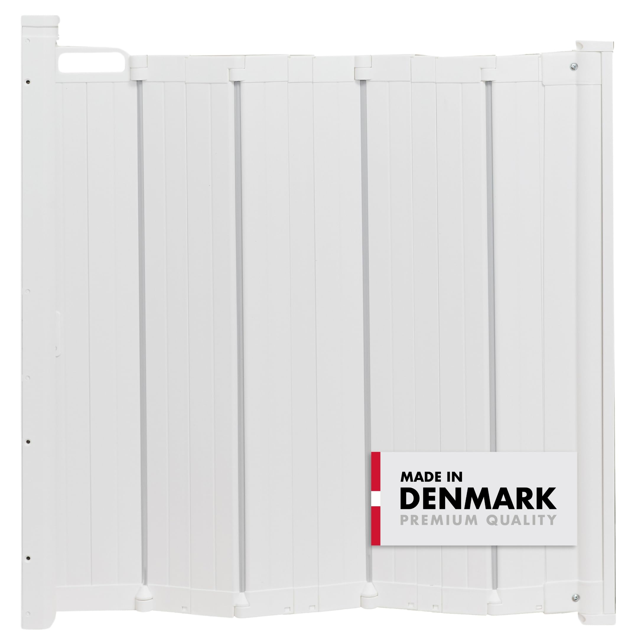 BabyDan Guard Me, Auto Retractable Safety Gate, Fits 22" - 36" Openings, White