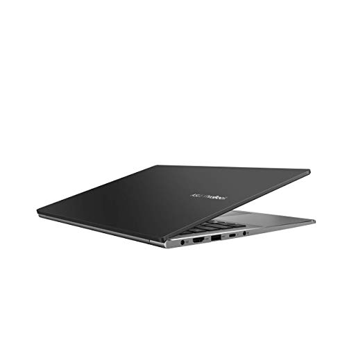 ASUS VivoBook S14 S433 Thin and Light Laptop, 14in FHD Display, Intel Core i5-1135G7 CPU, 8GB DDR4 RAM, 512GB PCIe SSD, Thunderbolt 3, Wi-Fi 6, Windows 10 Home, Indie Black, S433EA-DH51 (Renewed)