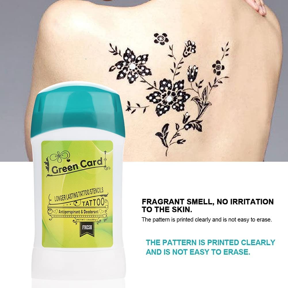 51g Tattoo Transfer Cream, Gel Skin Solution Professional Tattoo Transfer Soap Stencil Tattoo Supplies Accessories for Beginners Body Paint Stencil Primer