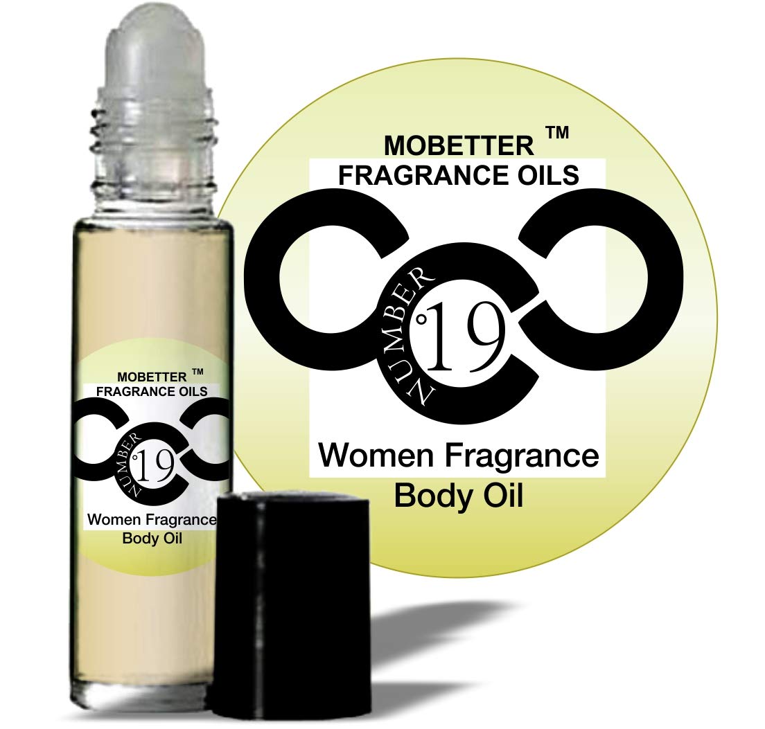 Number 19 C Perfume Fragrance Body Oil for Women by Mobetter Fragrance Oils