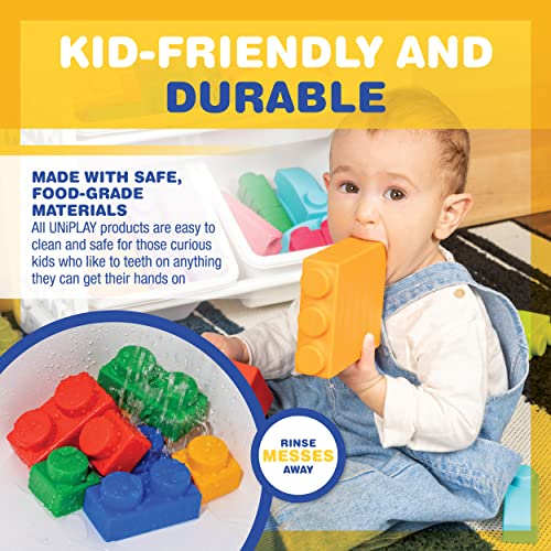 UNiPLAY Build Your Own Car Set, Building Block Car Toys for Motor Development, Sensory Learning, Educational Toy for 3 Years Old and Up (24 Piece-Set)