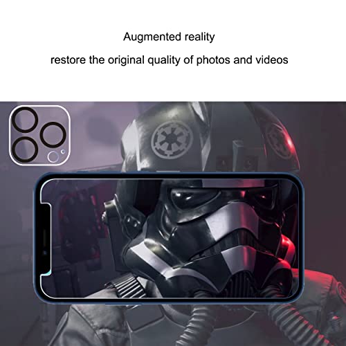 Ailun Camera Lens Protector for iPhone 13 Pro 6.1" & iPhone 13 Pro Max 6.7",Tempered Glass,9H Hardness,Ultra HD,Anti-Scratch,Easy to Install,Case Friendly [Does not Affect Night Shots] [2 Pack]