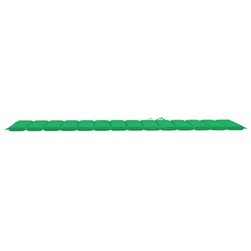 imasay Sun Lounger Cushion Green 78.7"x27.6"x1.2" Fabric