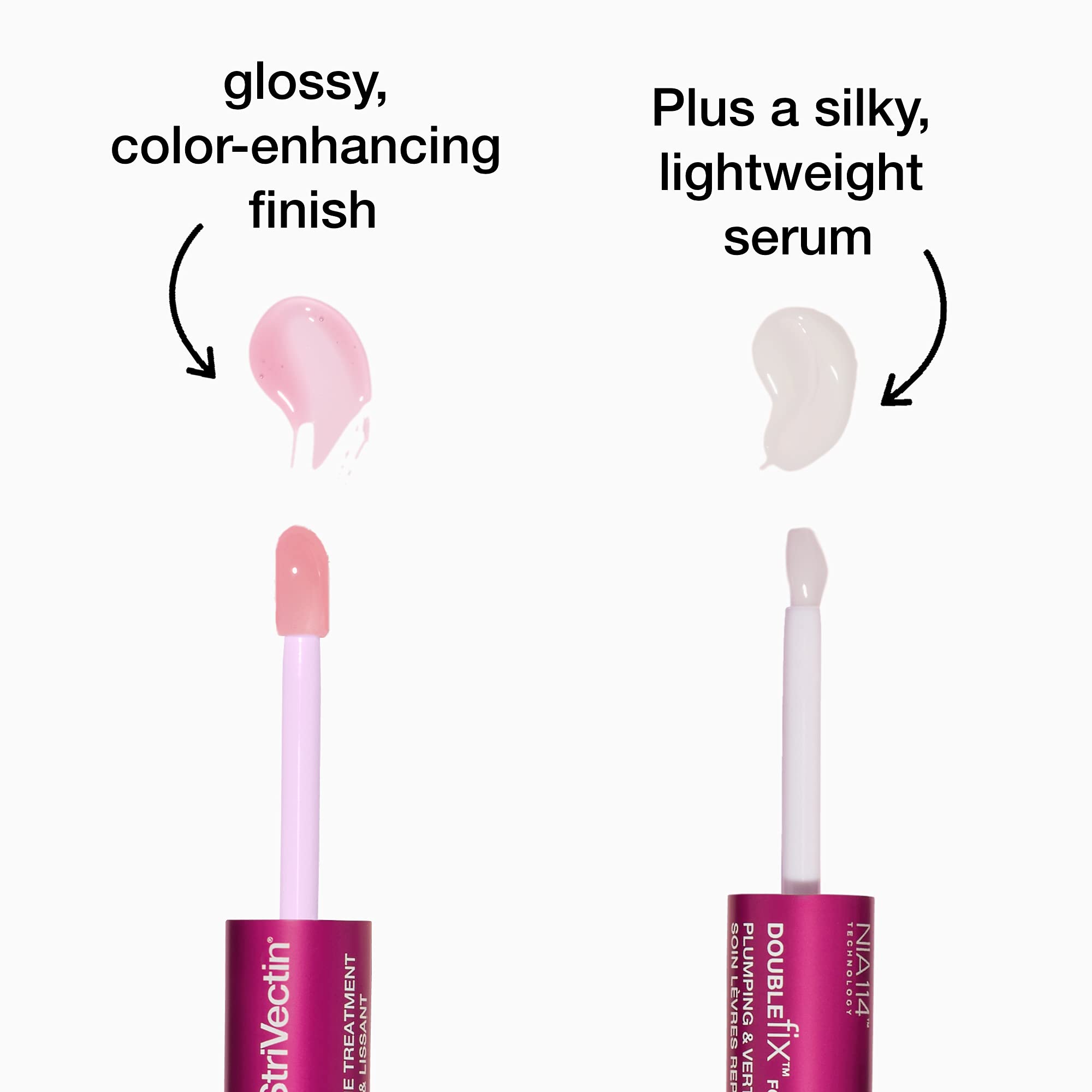 StriVectin Anti-Wrinkle Double Fix for Lips Plump and Smooth Vertical Lines, Hydrating Two-in-One Treatment, 0.16 Fl O