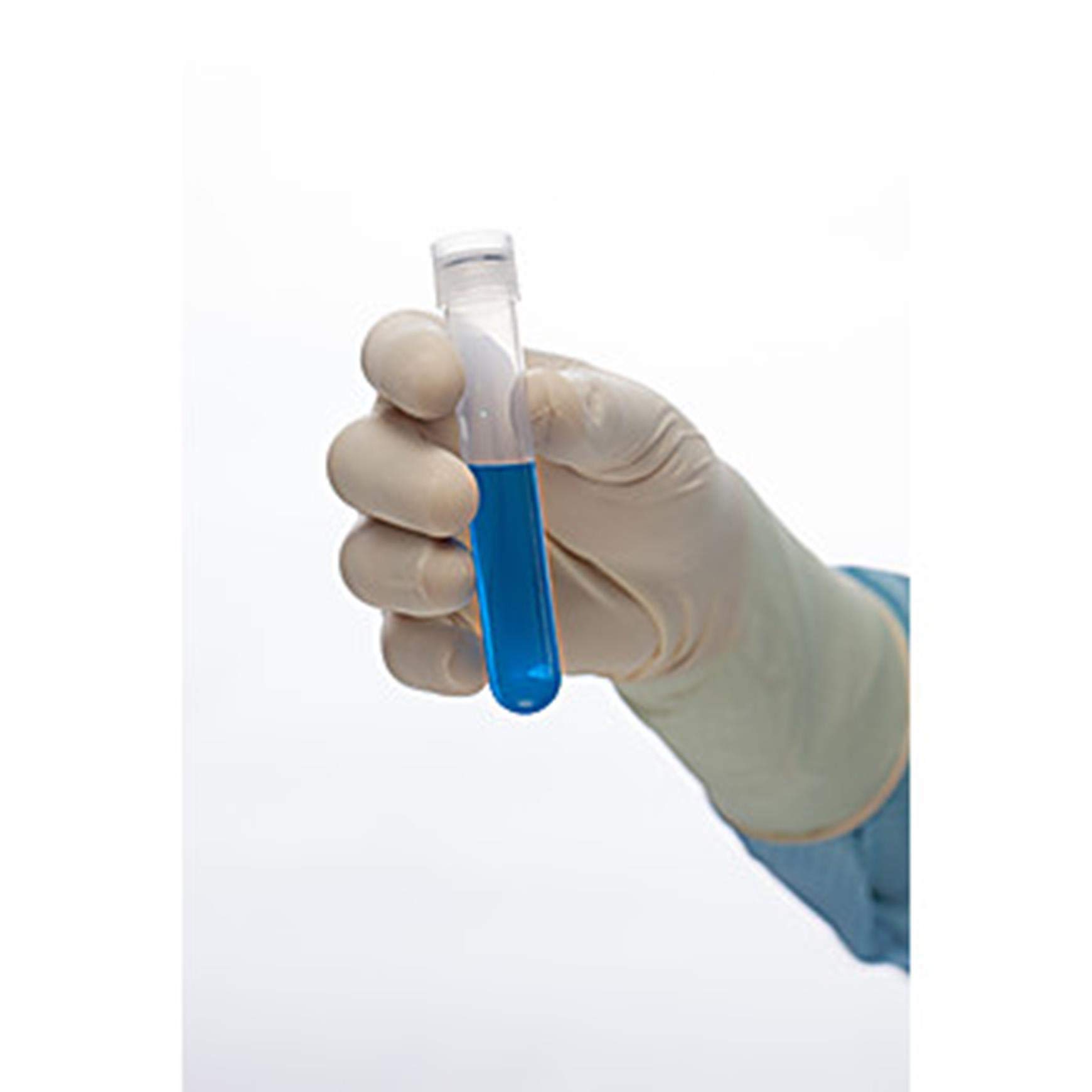 Ansell BPZS85 BioClean P-Zero Sterile Polychloroprene Glove, 12" Length, Hand Specific, Natural, Size 8.5 (Pack of 200)