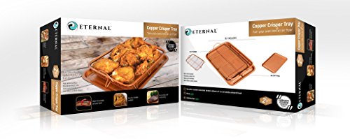 Copper Crisper Tray - 2 Pc Set