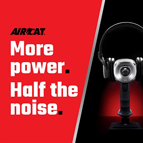 AIRCAT Pneumatic Tools 4451: 1/2-Inch Extreme Heavy Duty Reversible Composite Drill Air Tool, 400 RPM, .7 HP Motor