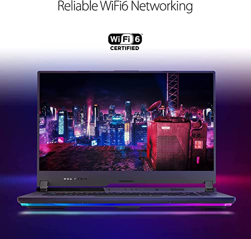 ASUS 2022 New ROG Strix Premium Gaming Laptop: 17.3" FHD 144Hz IPS Display, AMD Gaming 8-Core Ryzen 9-5900HX, 64GB RAM, 2TB SSD, 4GB GeForce RTX 3050Ti, WiFi-6, Backlit-KYB, USB-C, Win10H, TF