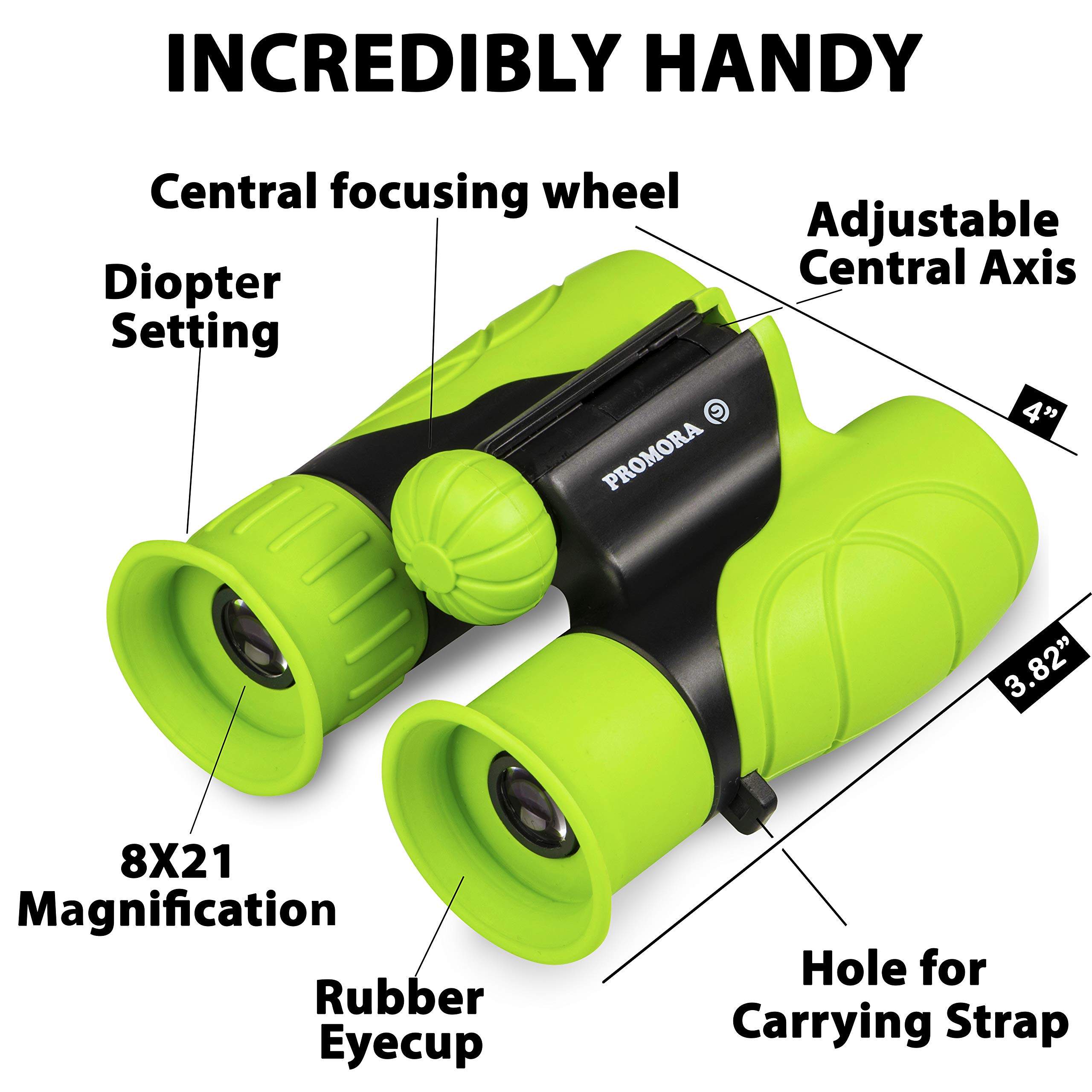 Binoculars for Kids, Set with Magnifying Glass & Compass - Easter Toys, Kids Binoculars for Boys and Girls - Perfect Easter Basket Stuffers for Toddler ! Easter Gifts for 3-12 Years Kids