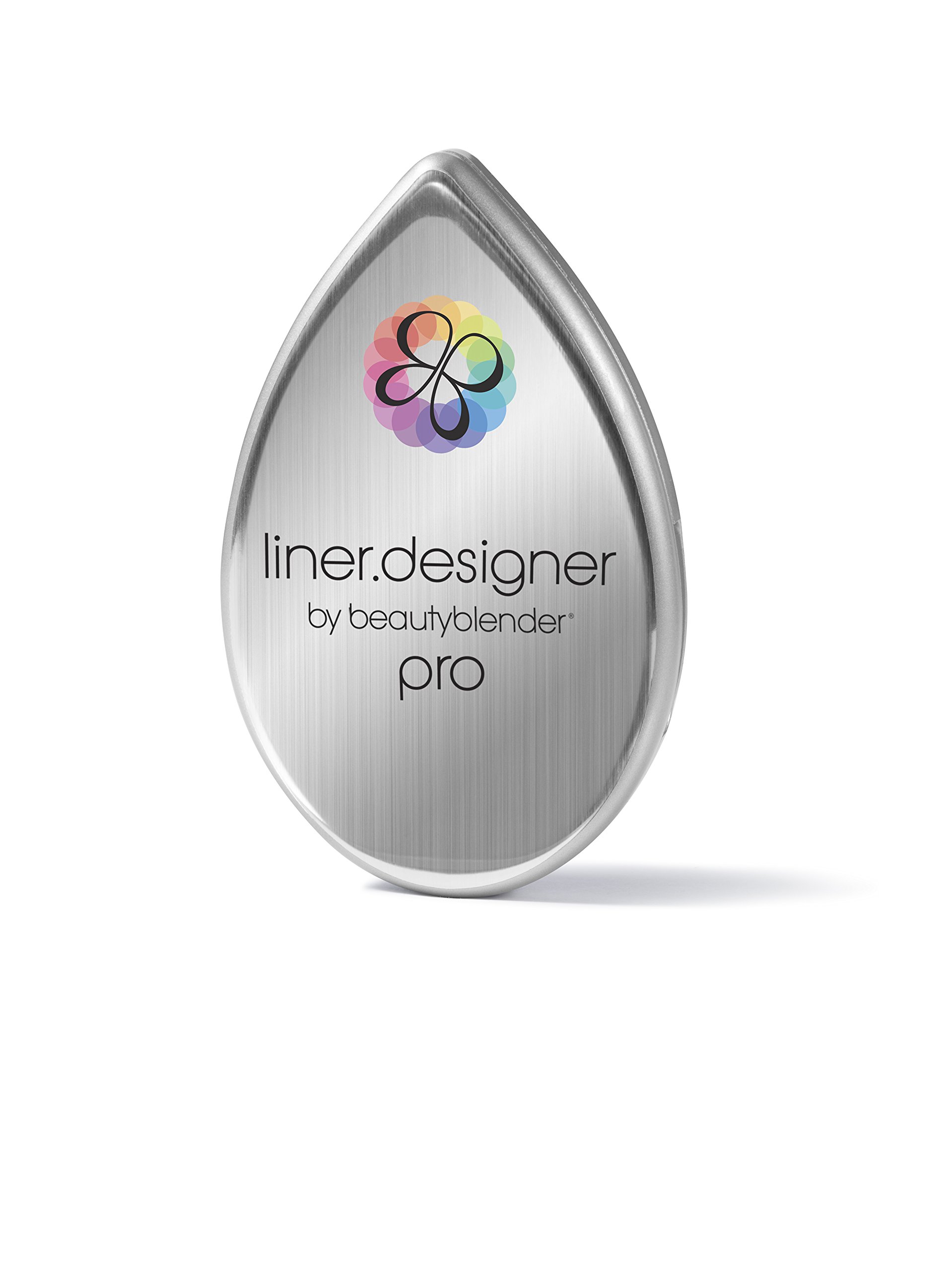 beautyblender® | Liner Designer Pro Beauty Blender Triple-Edged Eyeliner & Eye Pencil Guide, Includes Magnifying Mirror & Suction Cup, For Eye Pencil, Gel Cream, Liquid Liner and Powder Formula