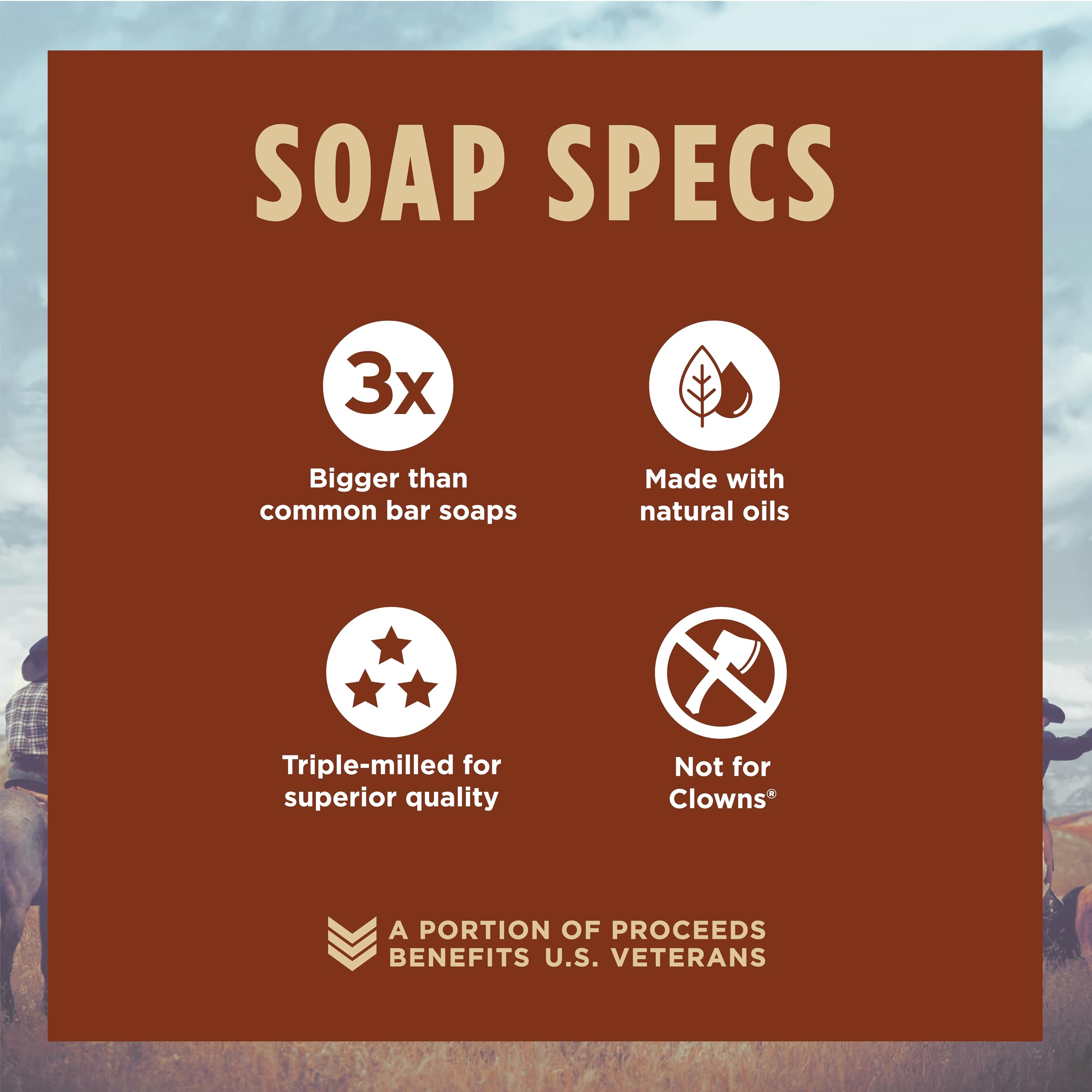 Duke Cannon Supply Co. Big Brick of Soap Bar for Men Leaf + Leather (Amber & Woodsy Scent) Multi-Pack - Superior Grade, Extra Large, Masculine Scents, All Skin Types, Paraben-Free, 10 oz (3 Pack)