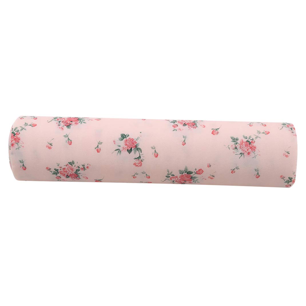 Airlove Shelf & Kitchen Storage Liner Non-Adhesive Refrigerator Mat for Cabinet Desk Decor Waterproof Moisture-Proof Drawer Pad,Rose Foundation