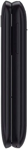 Alcatel SMARTFLIP 4052R | 4G LTE | 4GB Flip-Phone | Bluetooth, WiFi, Big Buttons | Carrier locked to AT&T. Phone is not unlocked - Volcano Black