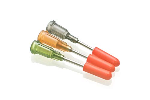 Dispense All - Blunt Needle Covers, Red, Fits 14, 15, & 16 Gauge (QTY 25)