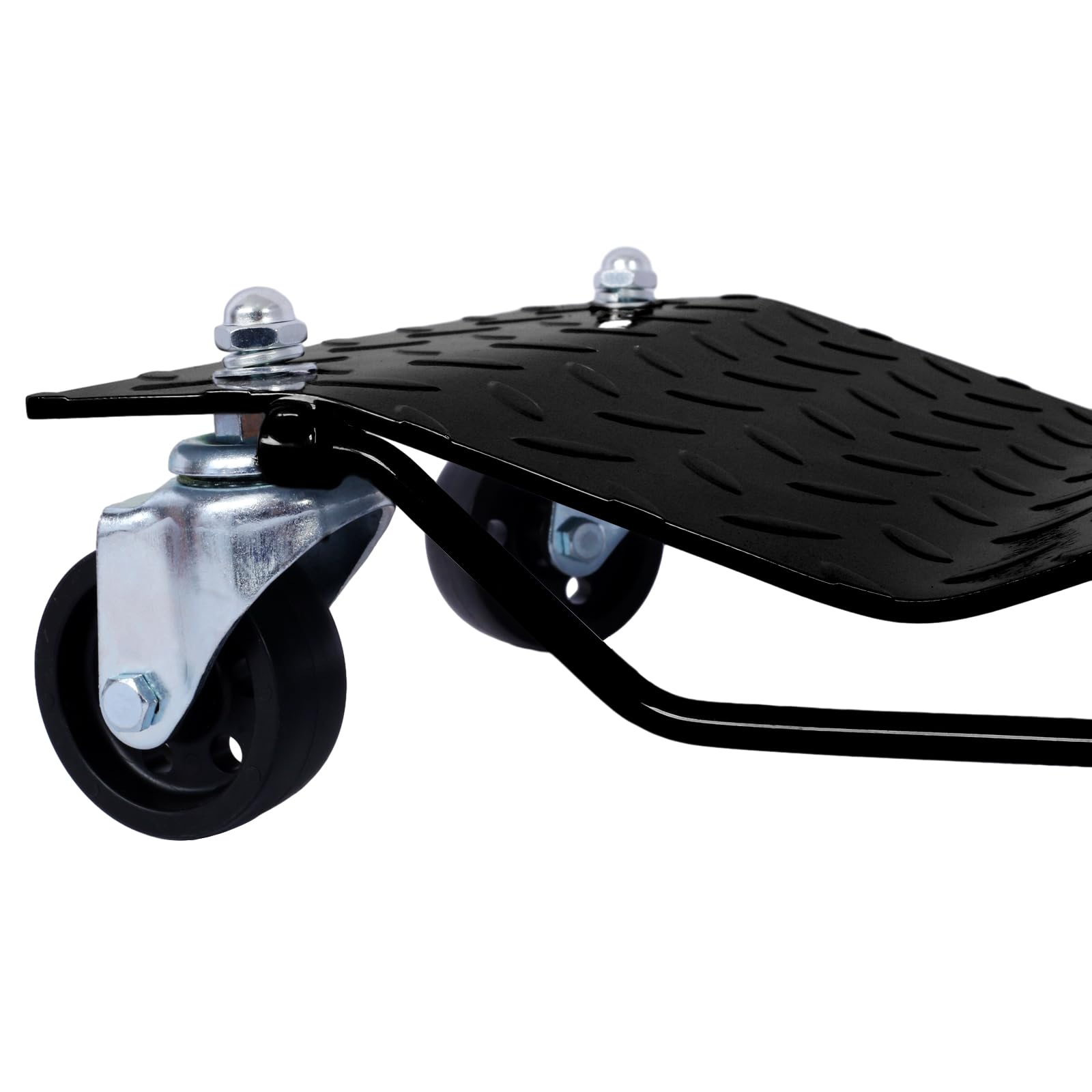 4 Pcs Heavy Duty Car Wheel Dolly Set - 4 Tire Wheel Dollies with 6000lbs Capacity - Black