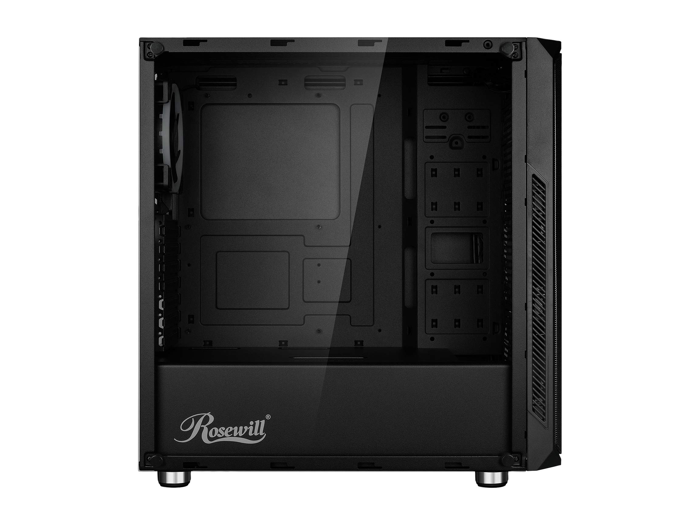 Rosewill Spectra D100 ATX Mid Tower Gaming Case with Tempered Glass Side Panel