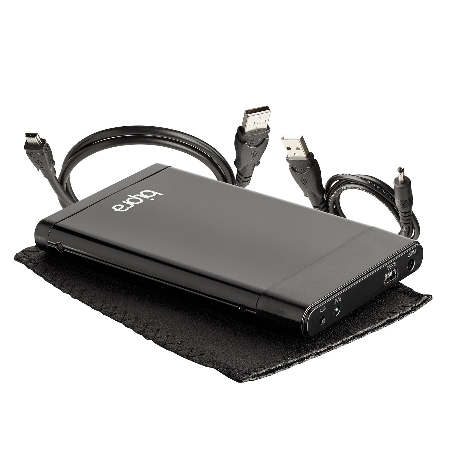 Bipra 500Gb 500 Gb 2.5 Inch External Hard Drive Portable Usb 2.0 Inc. One Touch Software - Black