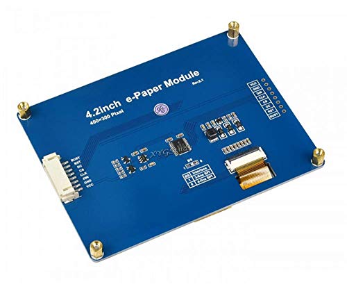 XYGStudy for Raspberry Pi/Jetson Nano/STM32 4.2 inch e-Paper E-Ink Display Module 400x300 Screen Interface SPI Compatible with 3.3V/5V MCU