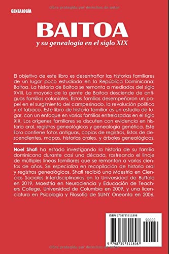 Baitoa y su genealogía en el siglo XIX (Spanish Edition)