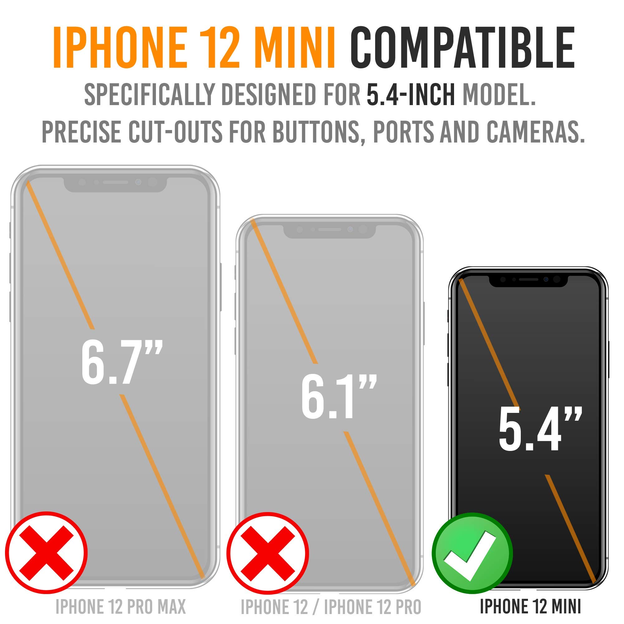 Alpatronix Battery Case for iPhone 13 Mini (5.4 inch), Strong Slim Portable Protective Extended Charger Cover with Wireless Charging, CarPlay and Certified Connector Chip (BX13mini) - Black