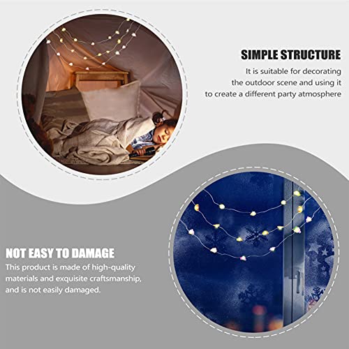 balacoo Fruit String Lights Battery Powered 3pcs Indoor Outdoor Lighting Lamp Lights LED Fairy Light for Christmas Wedding Home Birthday Garden Yard Patio Party Decor