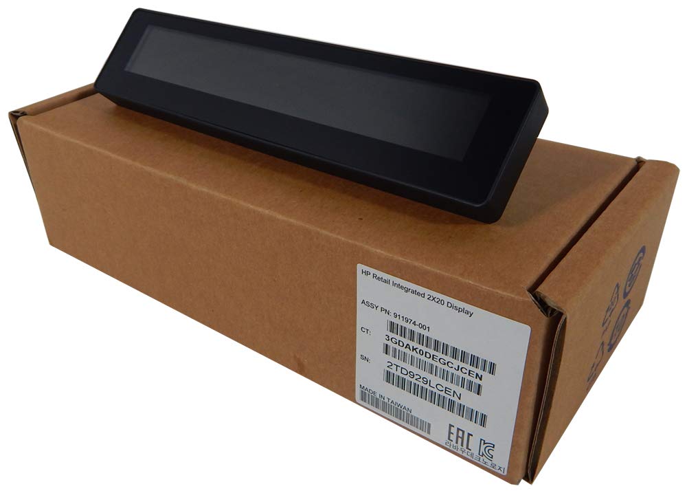 HP Retail Mini Integrated 2x20 Display 911974-001 924948-001 1RL95AA