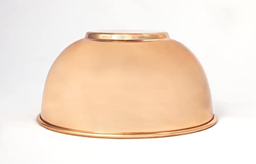 Alchemade Set of 2 Copper Ice Cream Bowls - 100% Pure Copper Bowls For Your Copper Kitchenware & Copper Dishware Collection - For Everyday Kitchen Use Or As A Metal Decorative Bowl