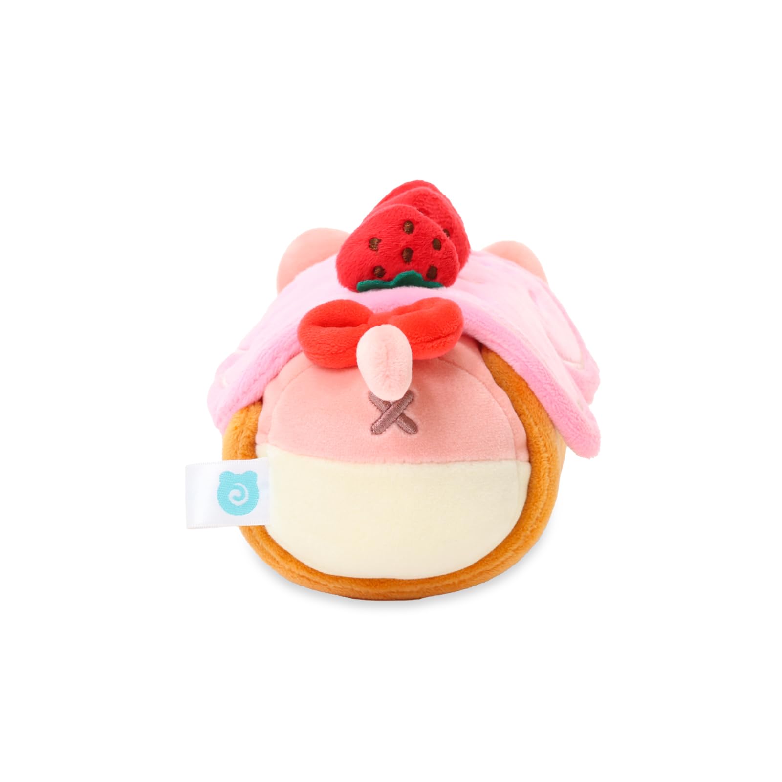 Anirollz Stuffed Animal Plush Toy - Official Roll Blanket Outfitz Doll |Soft, Squishy, Warm, Cute, Comfort, Safe| Strawberry Roll Cake Pillow with Kitty - Birthday Decorations Gift 6" Kittiroll