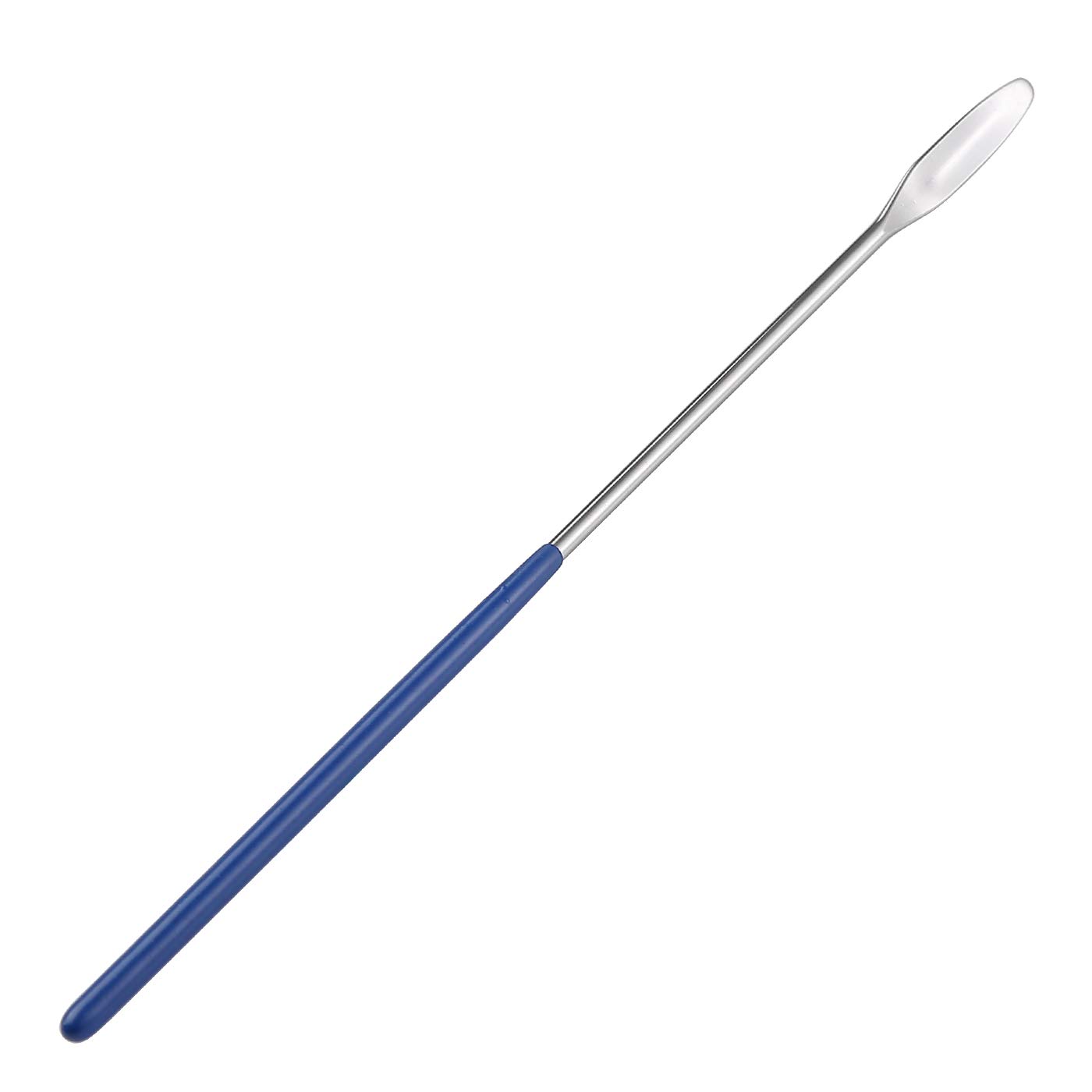 AOZITA 2 Pack Lab Spatula - Micro Lab Spoon/Scoop with Nickel-Stainless Blade - Also Great Filler, Gel Cap Capsule Pill Filler Machine - #000 00 0 1 2 3